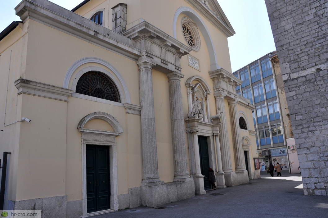 Rijeka - Church of the Assumption of the Blessed Virgin Mary and the ...