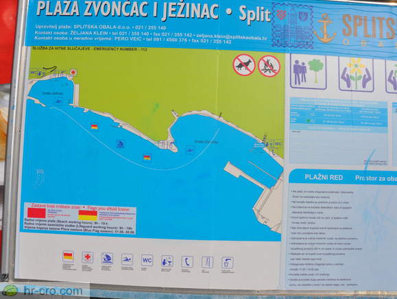 Split - Strand Jezinac [Fotos]| HR-CRO - Kroatien